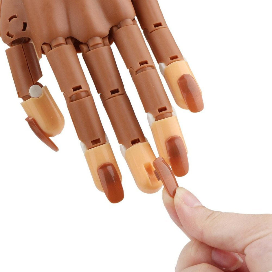 Flexible Nail Trainer Practice Hand – Maskscara